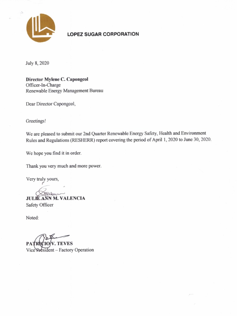 LSC RESHERR 2ND QUARTER 2020-Corrected | PDF
