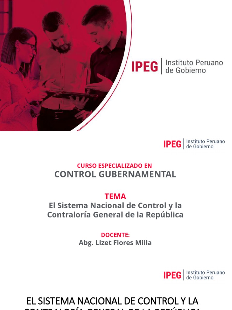 Control Gubernamental Modulo 01 | PDF | Auditoría | Auditoría financiera