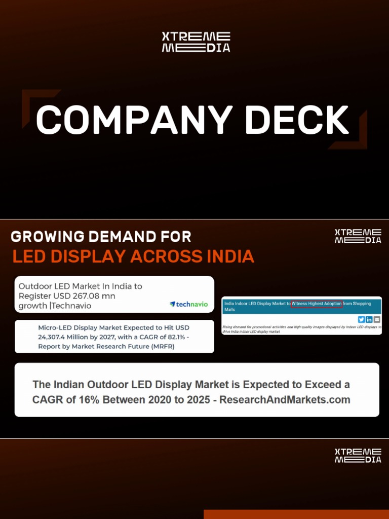 Xtreme Media Company Deck - PDF - 0122 | PDF | Graphics Processing Unit | Computer Science
