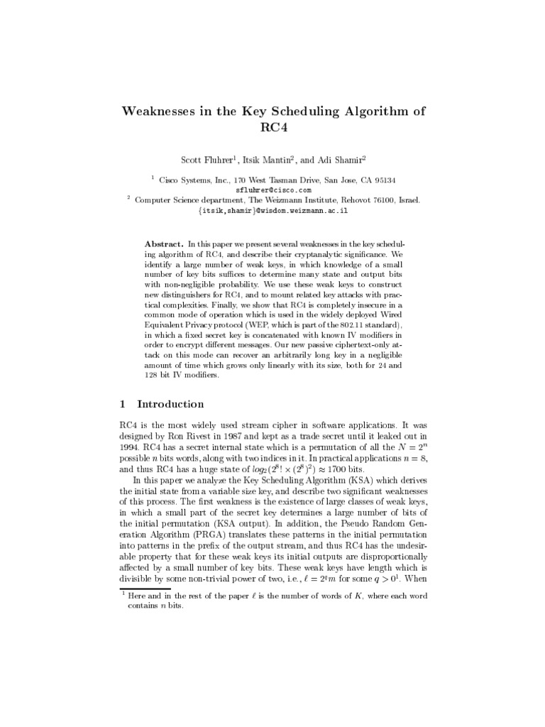 rc4 Ksaproc | PDF | Cryptography | Information Age