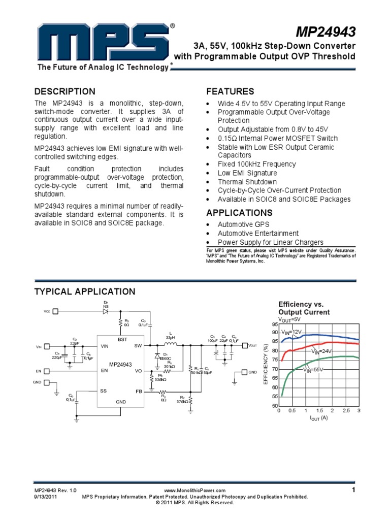 MP24943 | PDF | Capacitor | Electronic Engineering