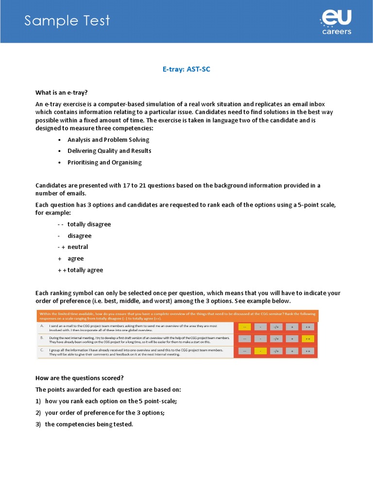 En E-Tray en Final | PDF | Expert | Question