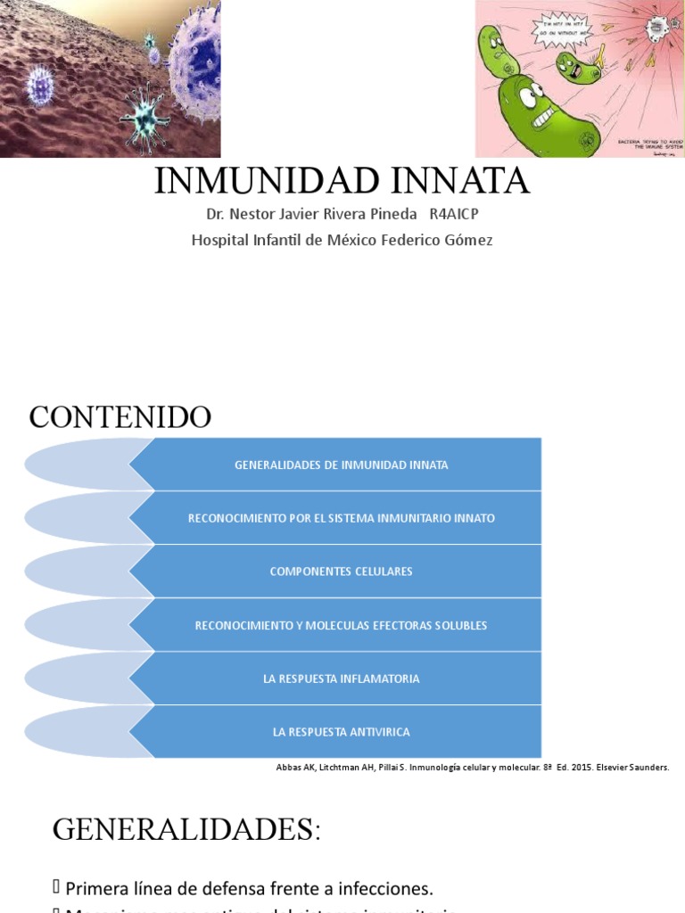 Inmunidad Innata: Funciones y Mecanismos | PDF | Sistema complementario ...