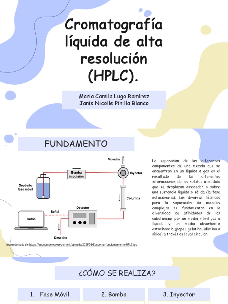 Cromatografía líquida de alta resolución (HPLC)_ | PDF | Cromatografía | Cromatografía líquida ...