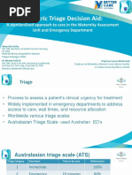 Manchester Triage System PDF | PDF | Emergency Department | Pain