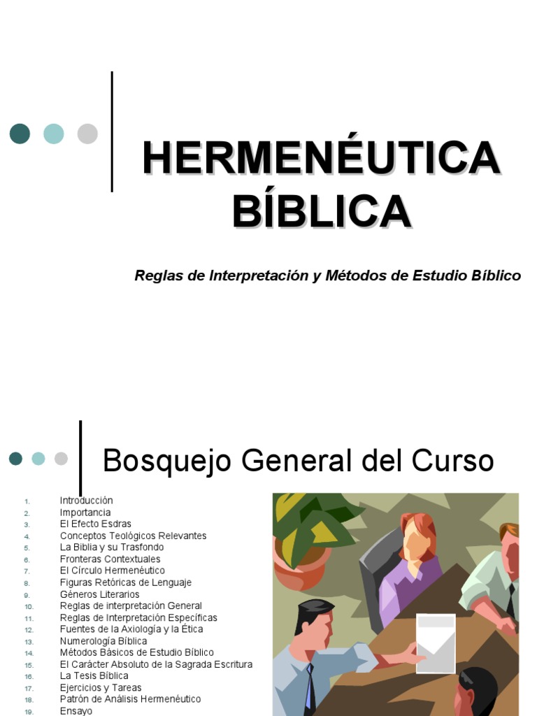 Hermenéutica Bíblica Esencial | PDF | Biblia | Hermenéutica