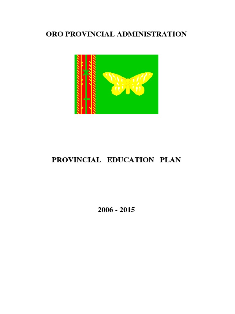 Provincial Plan Oro | PDF