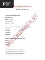 Important Lok Sewa Question Answer | PDF