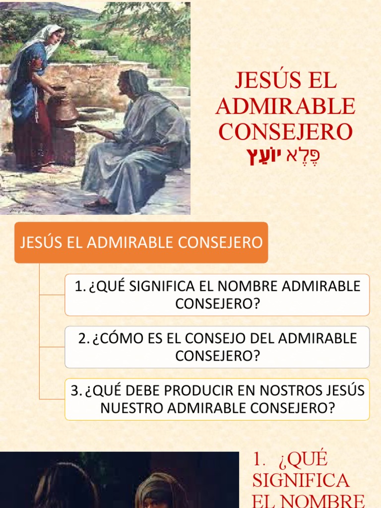 Admirable Consejero | PDF | Religión y espiritualidad