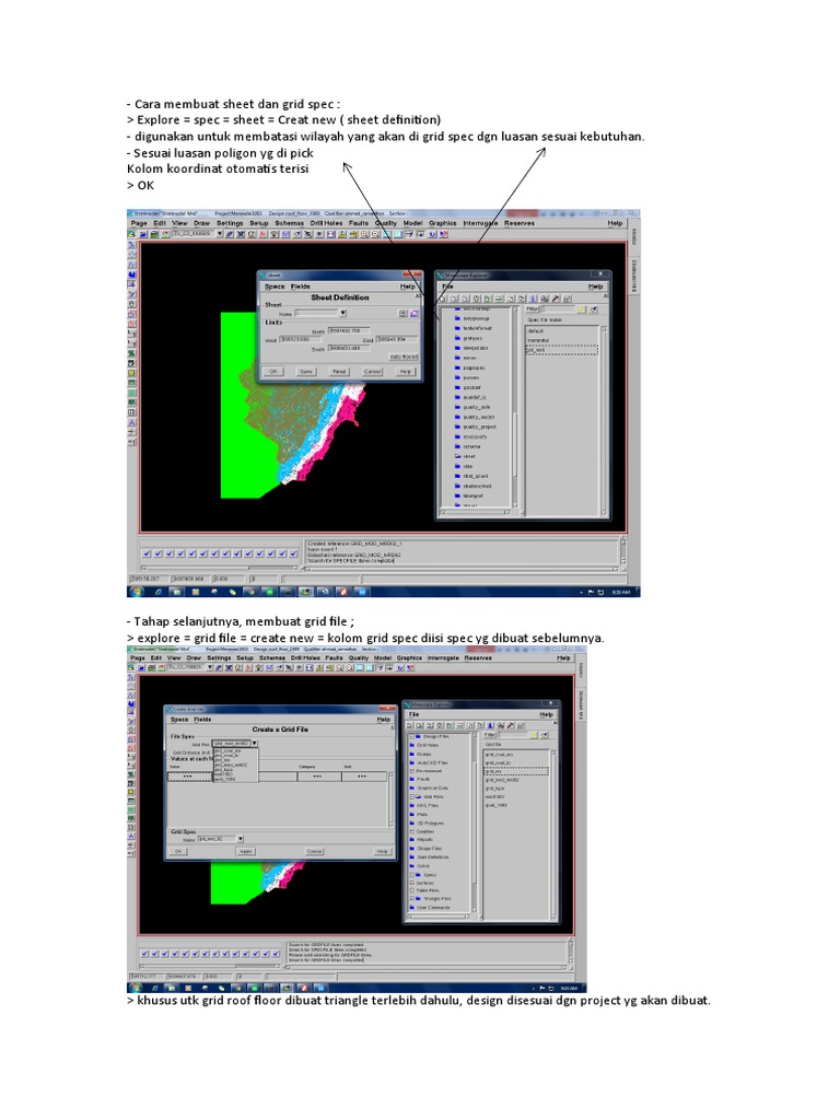 Tutorial - Buat Sheet & Grid Spec | PDF