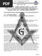La Columna J Del Compañero Masón | PDF | Masonería | Templo en jerusalén