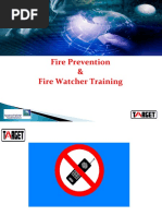 Fire Watcher Training Module | PDF | Fires | Chemistry