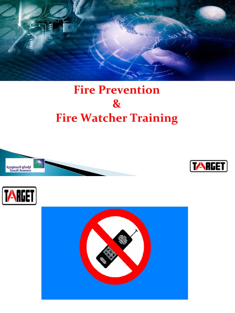 Fire Watch Training | PDF | Fires | Chemistry
