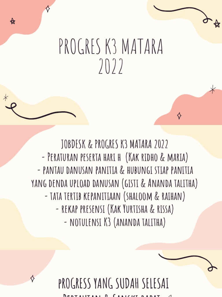 Progress k3 Matara 2022 | PDF