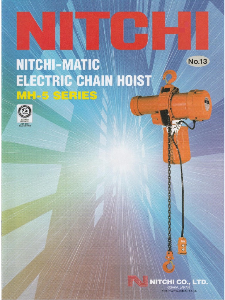 Catalog Nitchi MH5 Series | PDF