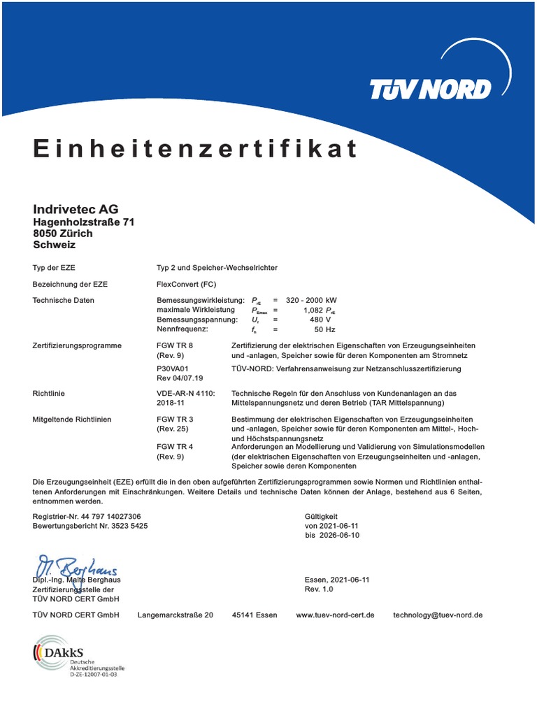 Vde-Ar-N 4110 | PDF