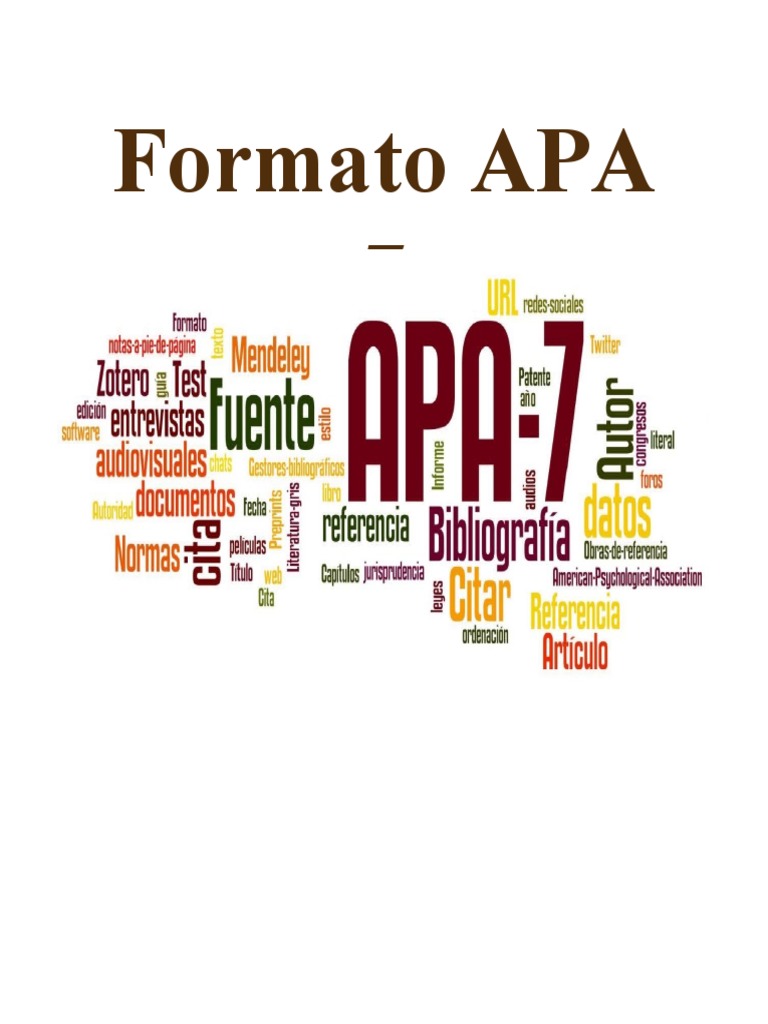 Formato APA 7 | PDF | Estilo apa | Youtube