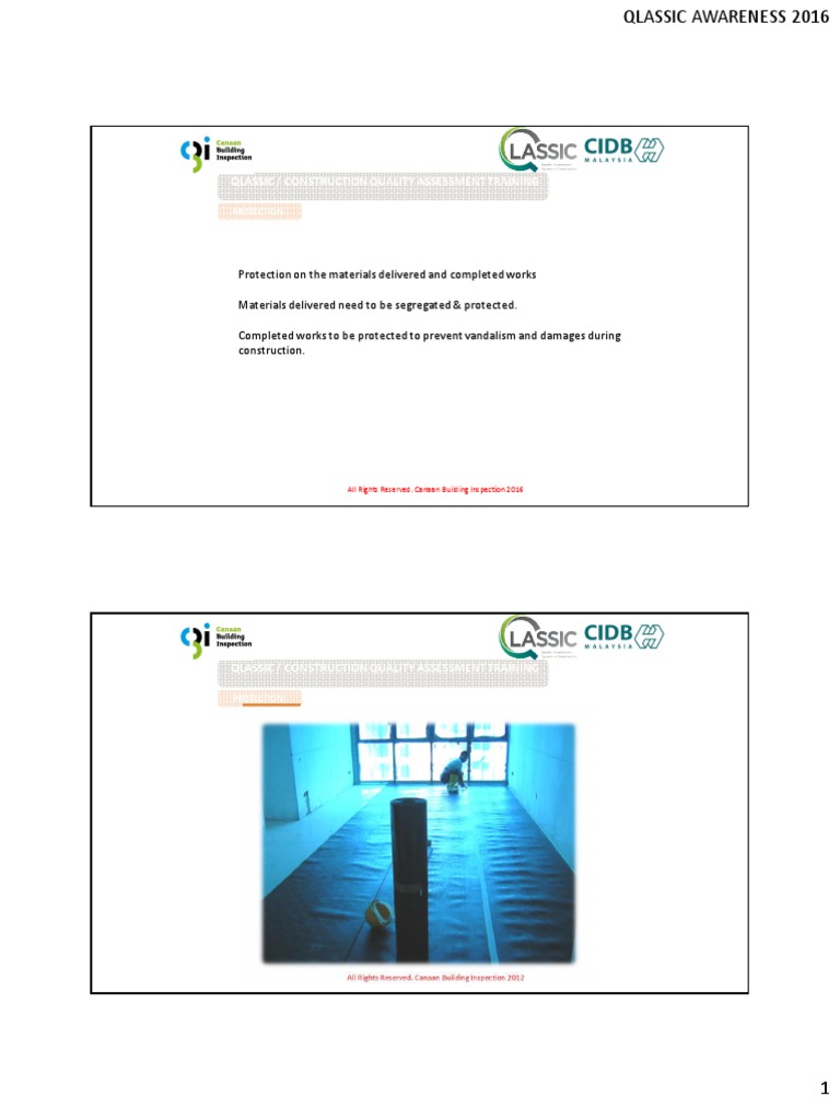 New Qlassic Assessment A Better Assessment System Compare To CONQUAS ...