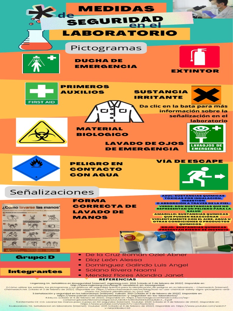 Medidas de Seguridad en El Laboratorio | PDF | Química