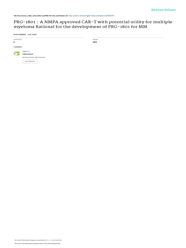 PRG 1801 | PDF | Medical Specialties | Health Sciences