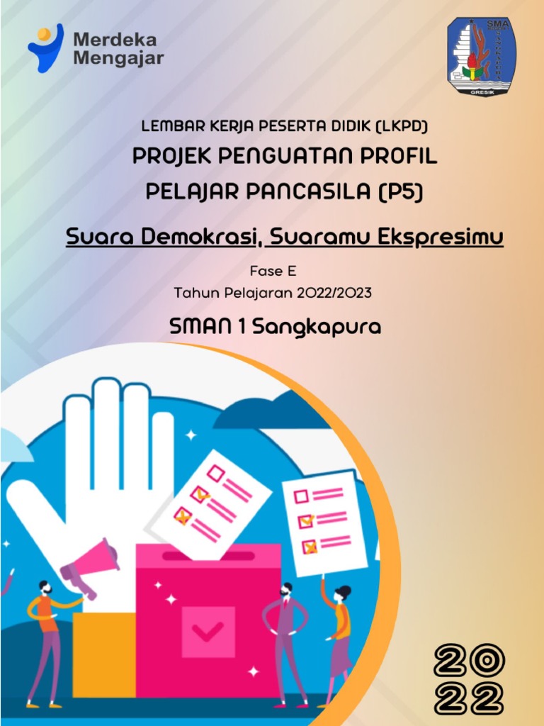 P5 LKPD Suara Demokrasi | PDF | Seni