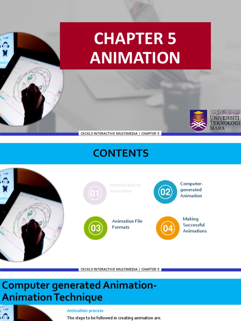 Animation Techniques and Formats Guide | PDF | Animation | Computer ...