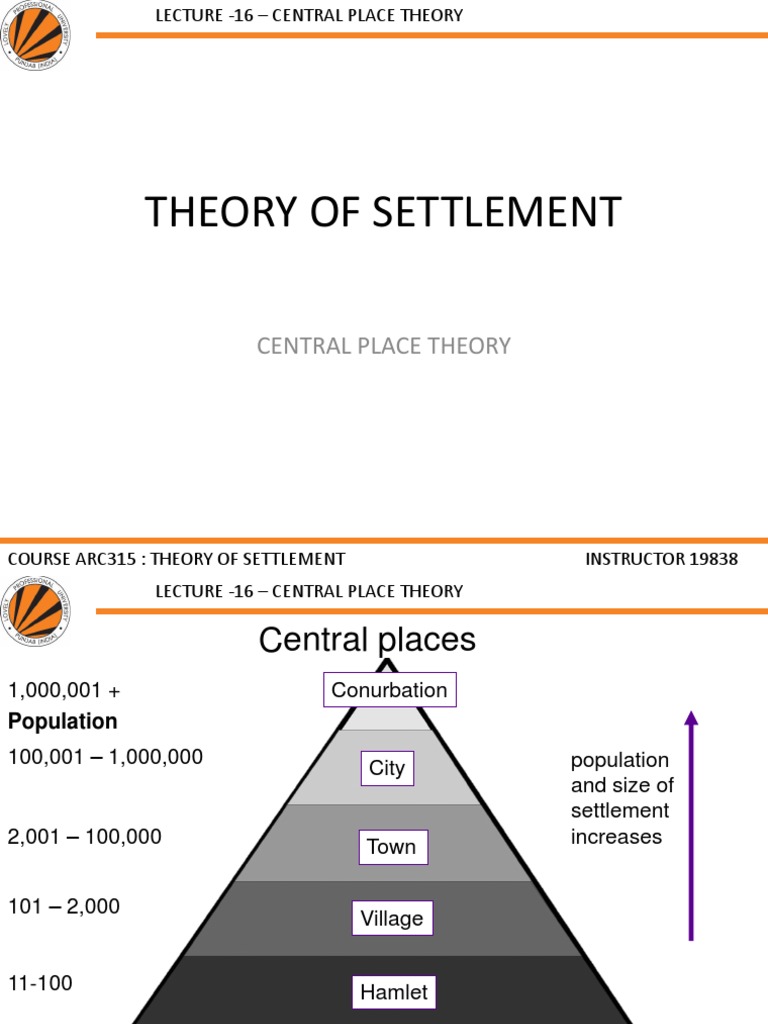 Central Place Theory | PDF | Economies | Business