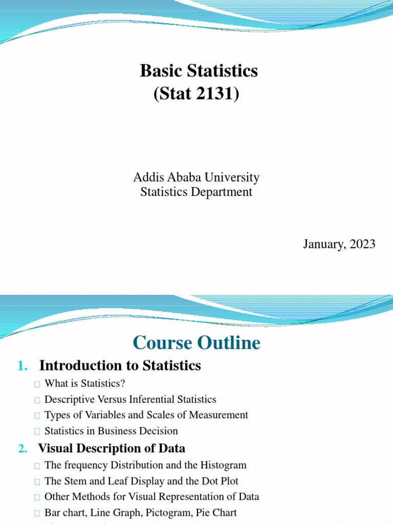 # Basic Statistics For Accounting & Finance | PDF | Mean | Level Of Measurement