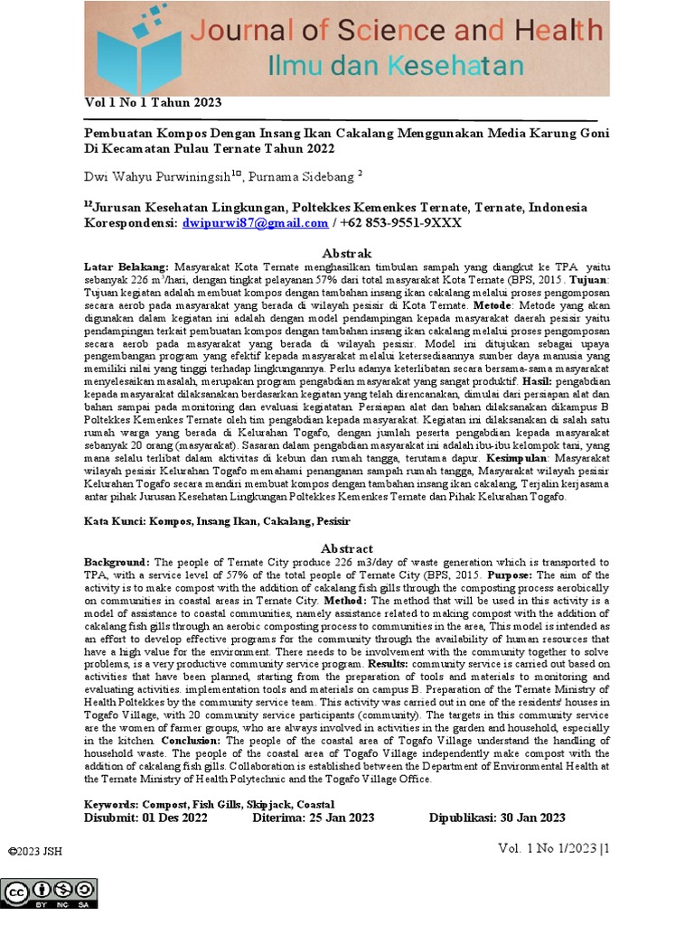 Contoh Artikel | PDF