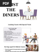 Room Service Tray and Trolley Setup | PDF