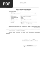 Contoh Suket BLM Punya KTP | PDF