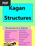 Kagan Structure Quick-Reference Cards Updated | PDF