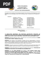 Barangay Officials Directory | PDF
