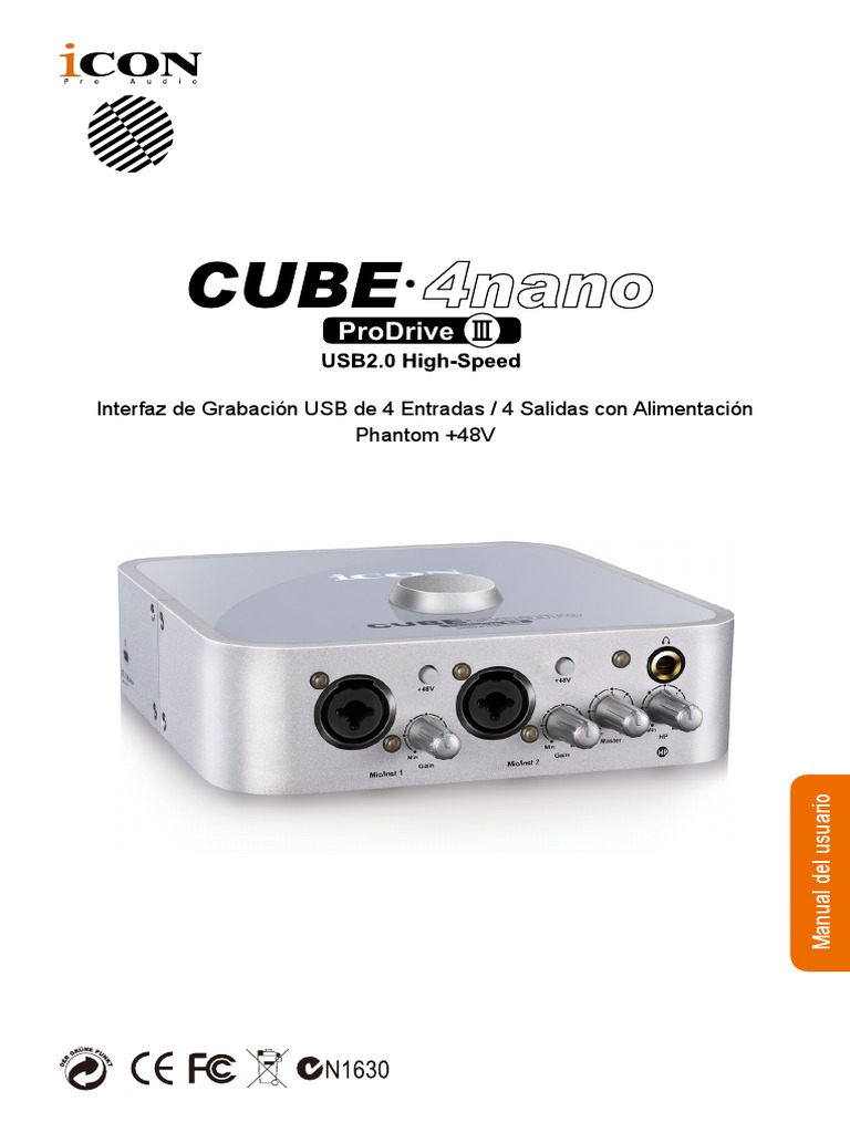 Cube4 Nano User Manual V200 Spanish | PDF | USB | Mac OS