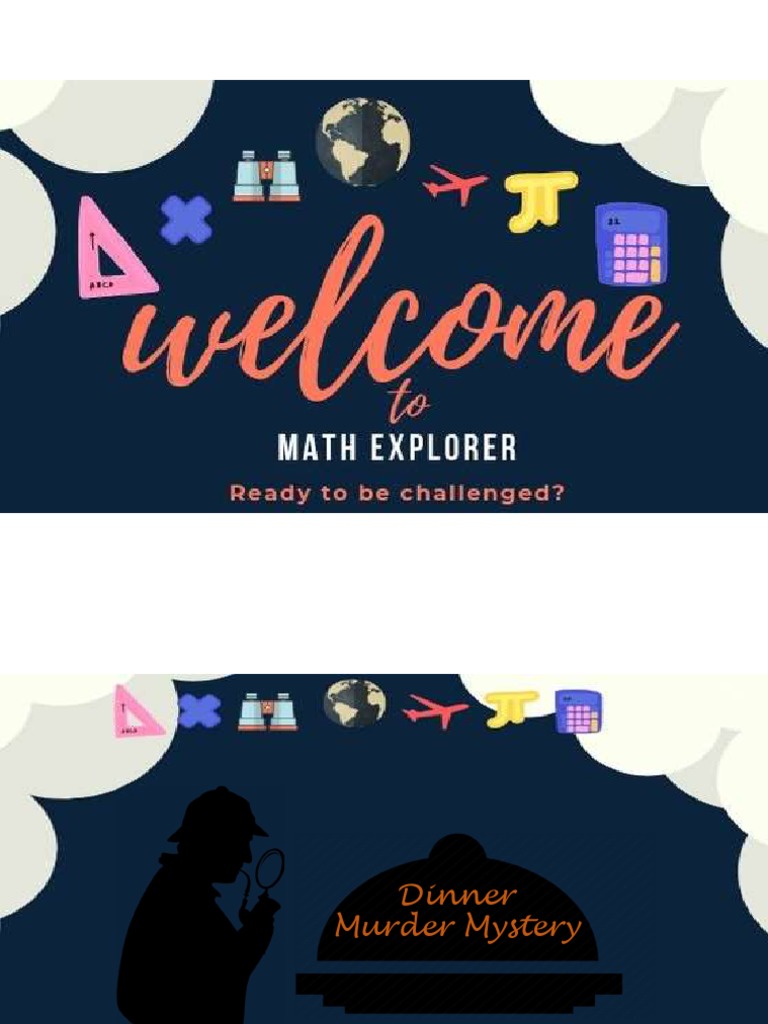 Math Explorer Mystery | PDF
