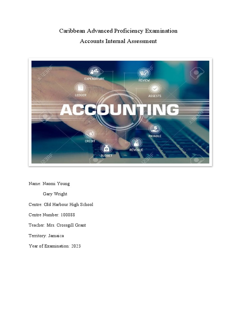 CAPE Accounts IA | PDF | Accounting | Questionnaire