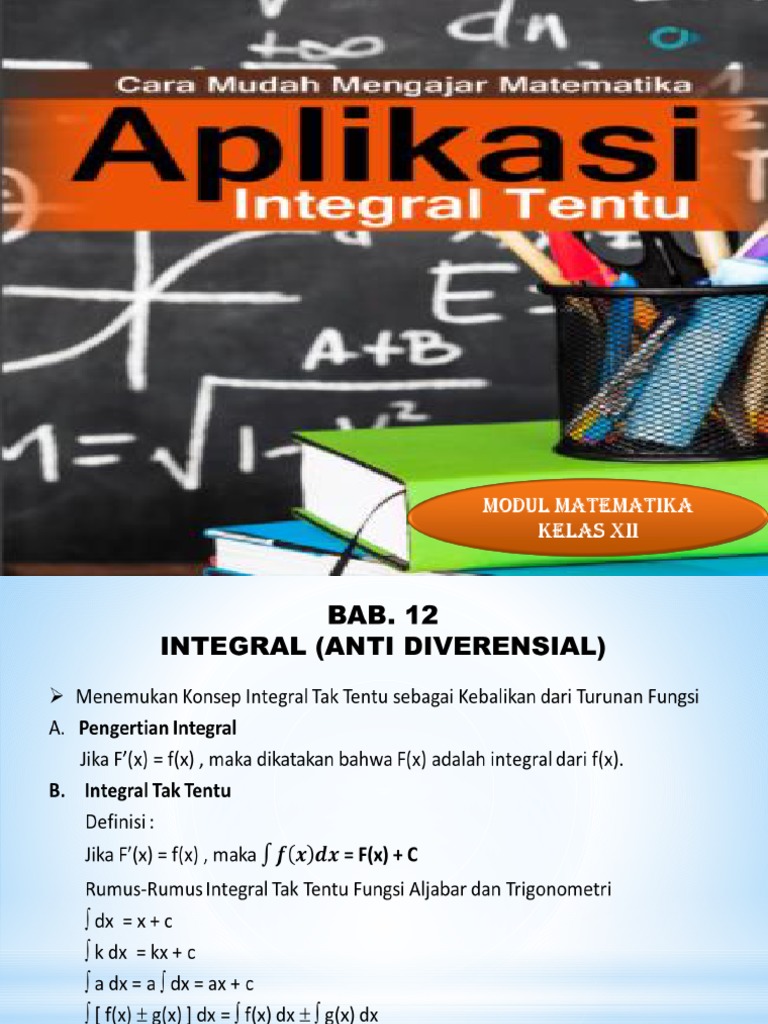 Bab. Integral | PDF