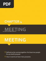 Sample Mock Meeting Script | PDF