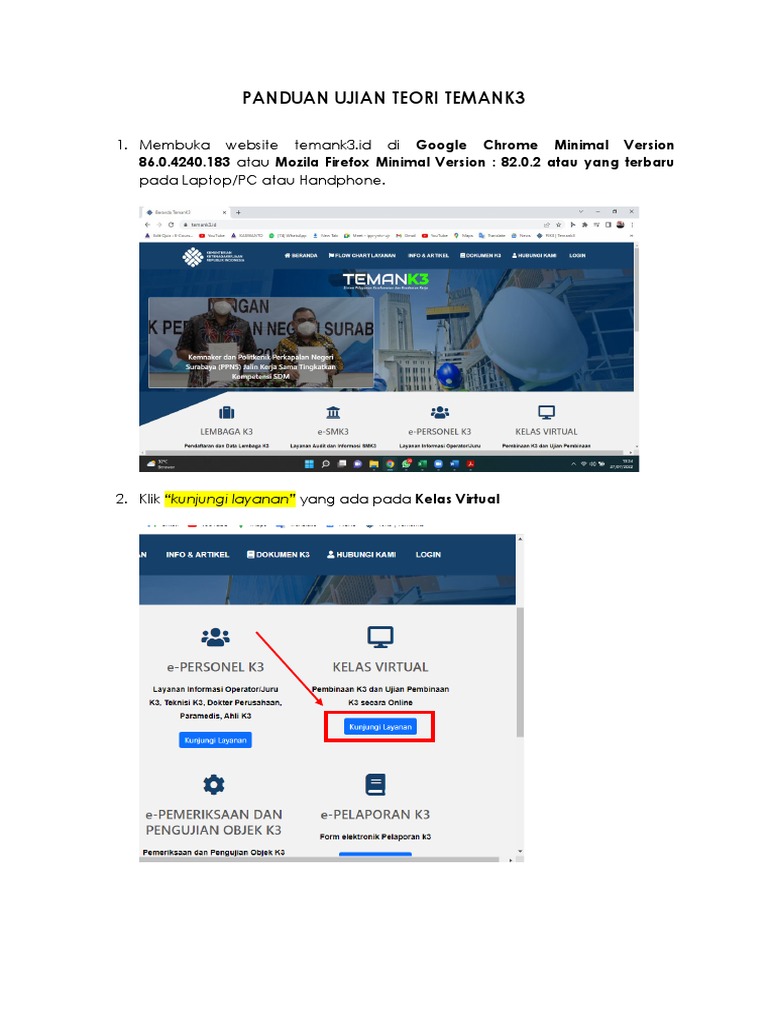 Panduan Ujian Teori Temank3 | PDF