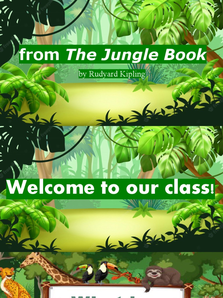 The Jungle Book | PDF | Shere Khan | Bagheera