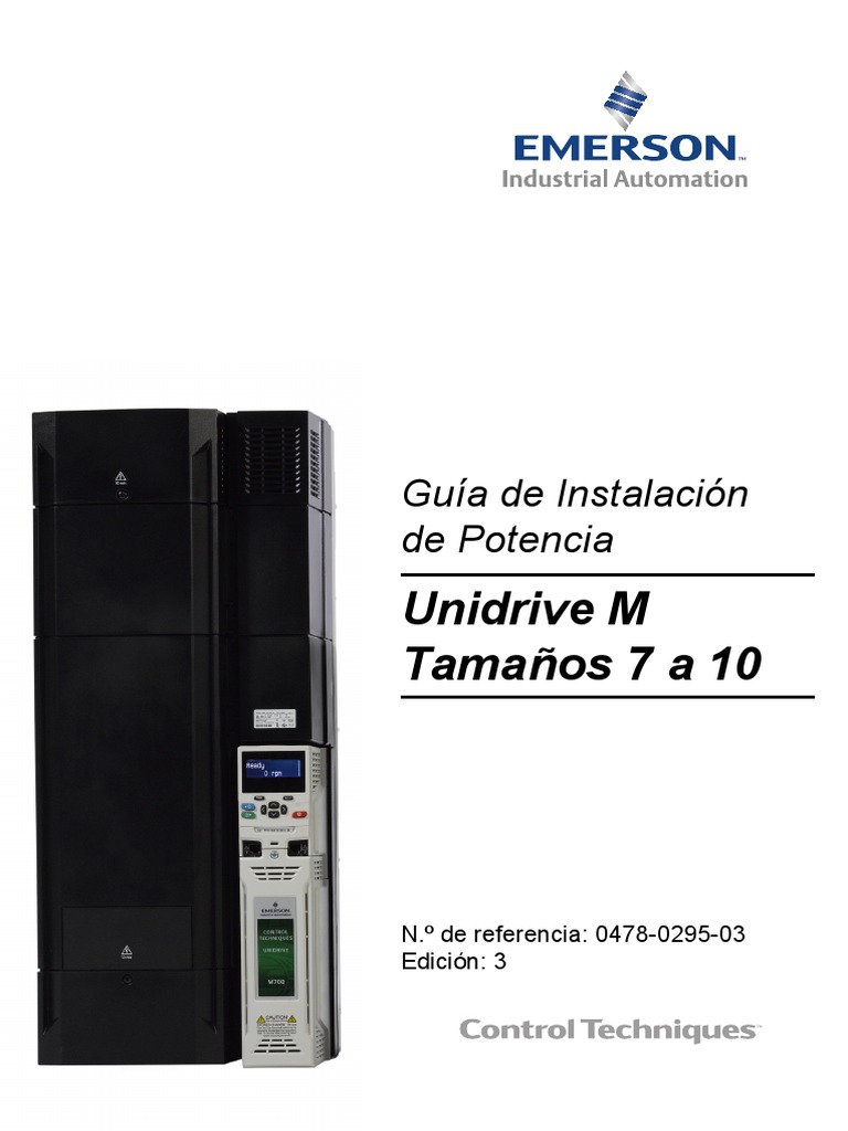 UNIDRIVE | PDF | Ingenieria Eléctrica | Reciclaje