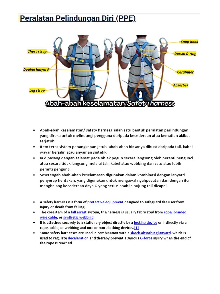 Safety Harness Part | PDF