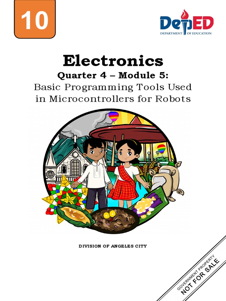 Grade 10 - STE - Electronics - Robotics - Q4 - Module 5 - Wks5-6 - ADM | PDF | Microcontroller ...