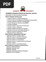 KU Fee Portal Guidelines 2025 | PDF | Payments