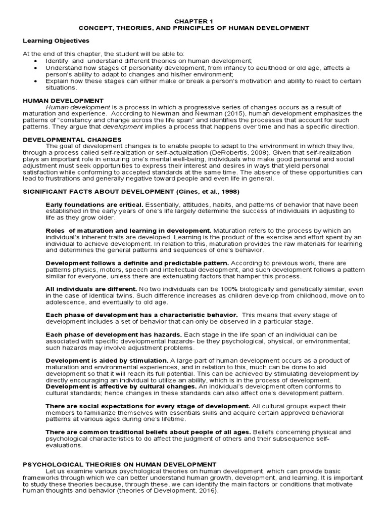 CHAPTER 1 Human Behavior and Victimology | PDF | Developmental Psychology | Psychoanalysis