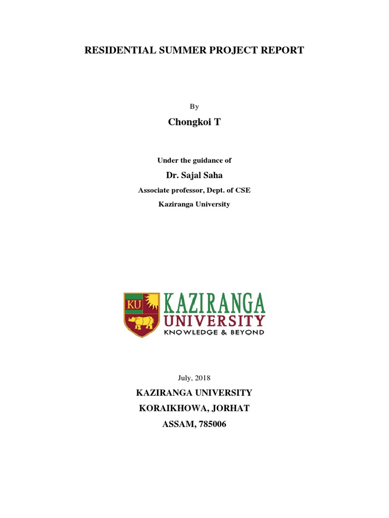 Project Report Pdf Virtualization Operating System 5170