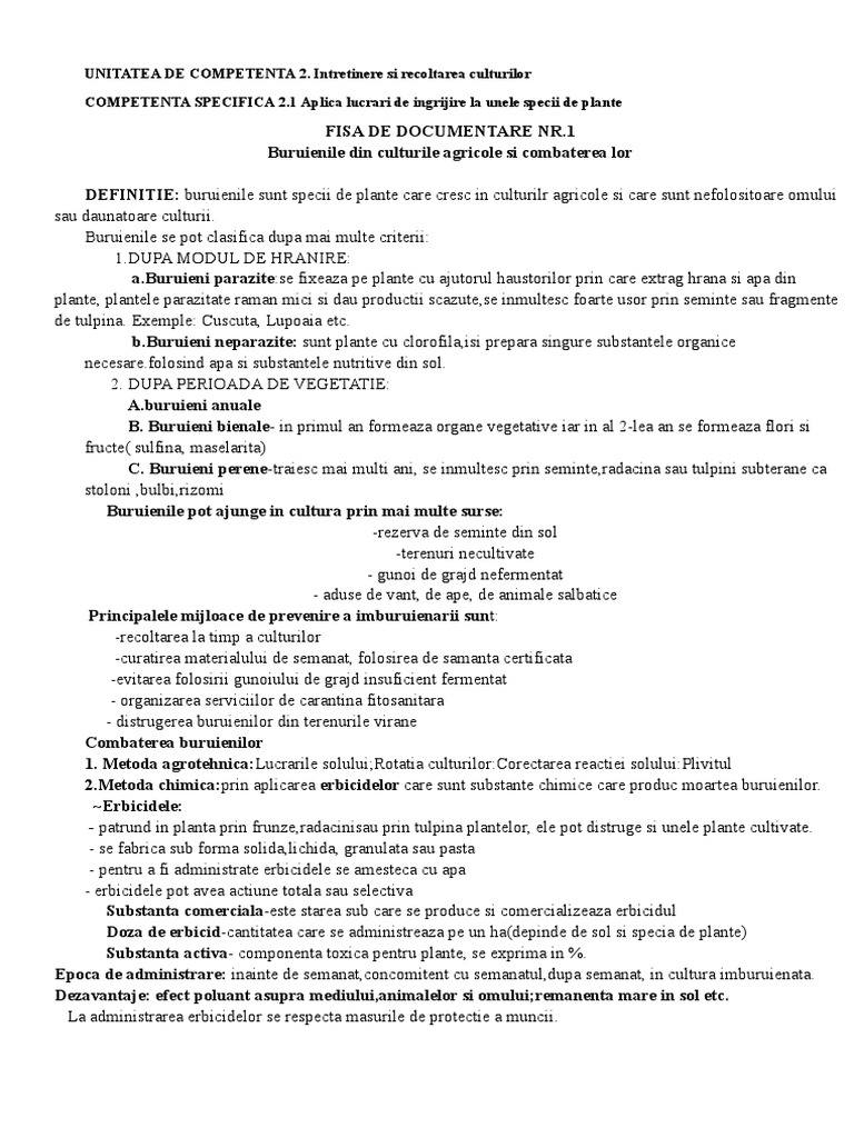 Fisa de Documentare | PDF