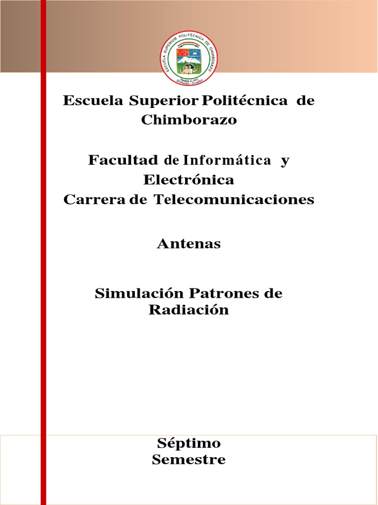 Informe Patrones de Radiacion | PDF | Command Line Interface | Matlab