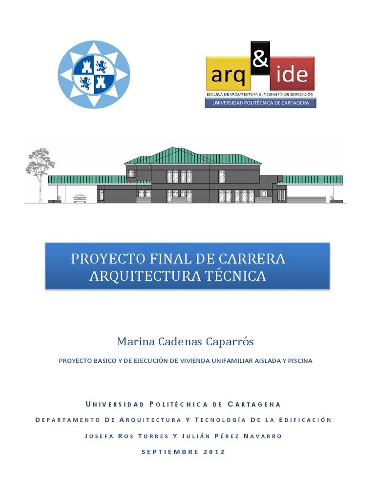 Proyecto Fin de Carrera Arquitectura Tecnica | Descargar gratis PDF | Uso eficiente de energía ...