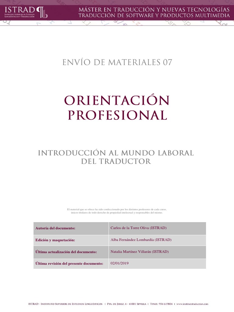 T01 Introducción Nocional | PDF | Traducciones | Multimedia